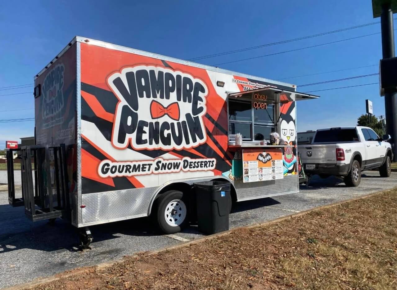 Vampire Penguin - Gallery Night Pensacola